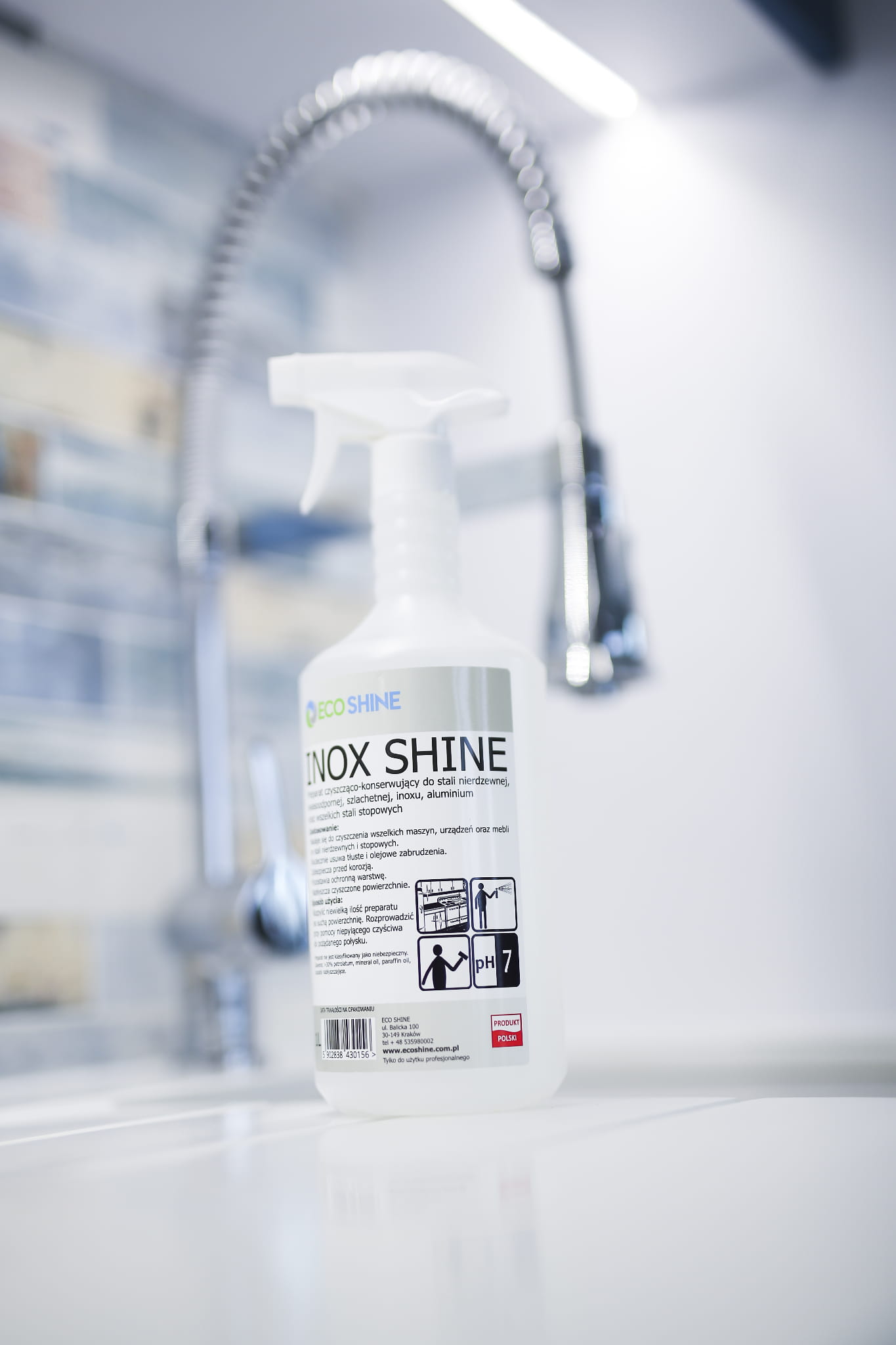 Inox shine 1l olejowy preparat czyszczący do stali nierdzewnej Sklep ...